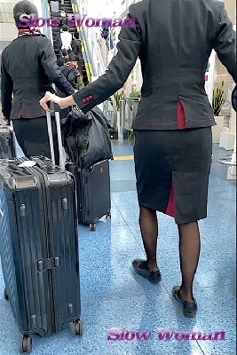 【初登場】魅惑のCAさんP9☆紅組国際線CAさんのTバックに大悶絶！ | デジタルコンテンツマーケット Pampi